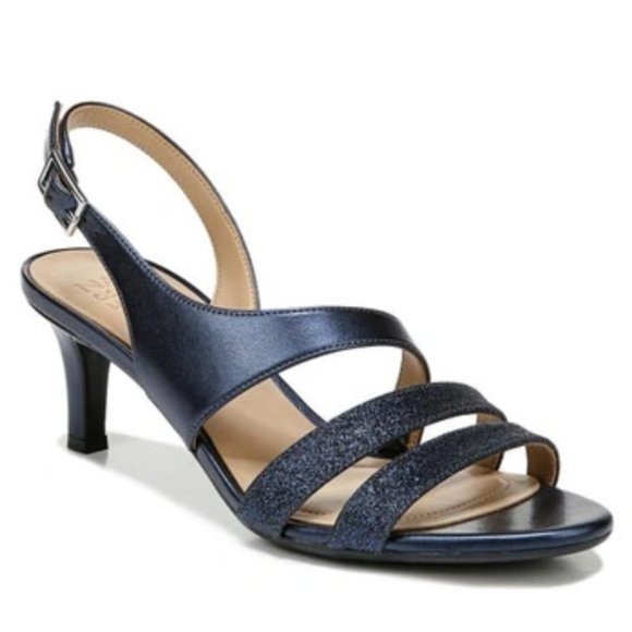 Naturalizer | Shoes | 7w 7 W Wide Width Naturalizer Blue Glitter Taimi ...